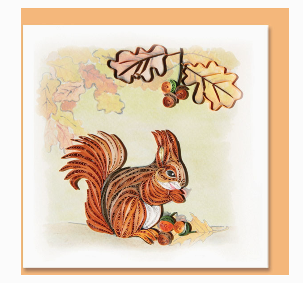 Nutty Squirrel Notecard – National Museum of Wildlife Art